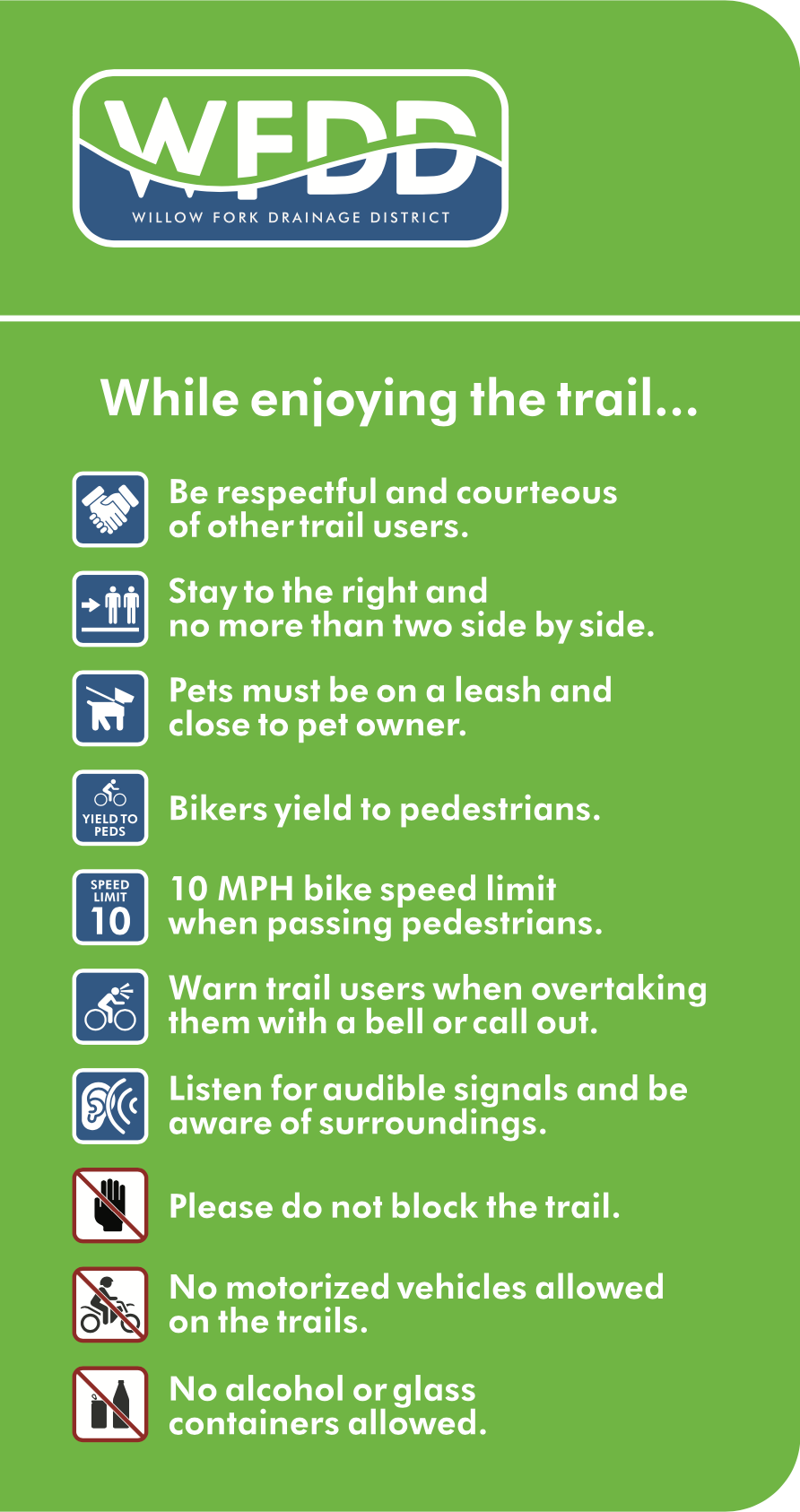 Trails – Willow Fork Drainage District